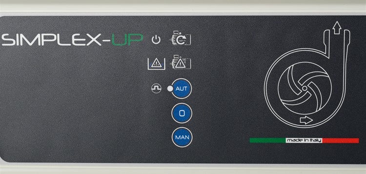 AUTOMATIKSKÅP ENKELPUMP SIMPLEX-UP-M/3 230V